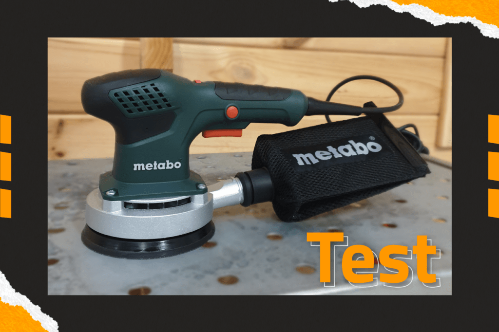 Test de la ponceuse Metabo SXE 3125 - Le blog de Probois Machinoutils